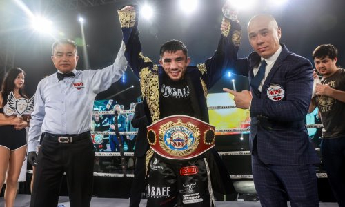 Узбекистанский боксер быстрым нокаутом завоевал титул WBO - Бокс/ММА - Sports.kz